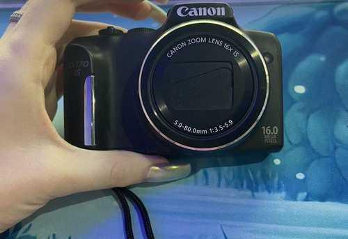 Компактный фотоаппарат canon sx170 is