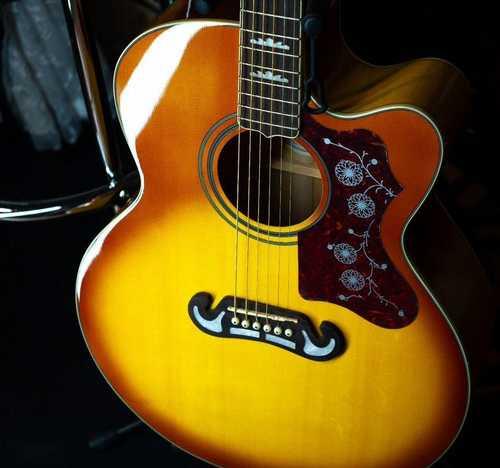 Гитара gibson j200 санберст