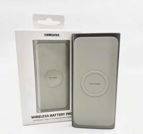 Powerbank Samsung 10000 беспроводная зарядка