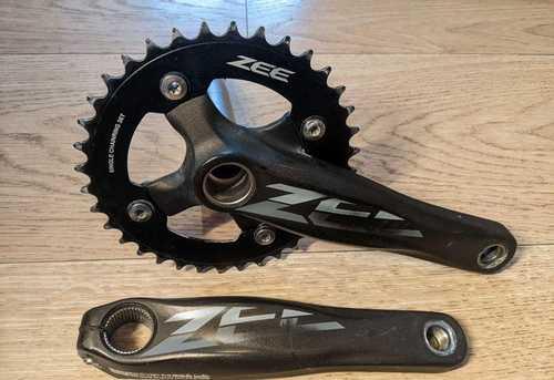 Шатуны Shimano Zee 170 mm