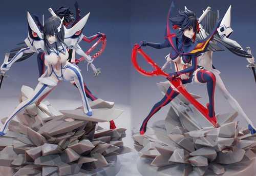 Коллекционные фигурки. Kill la Kill. Сацуки и Рюко