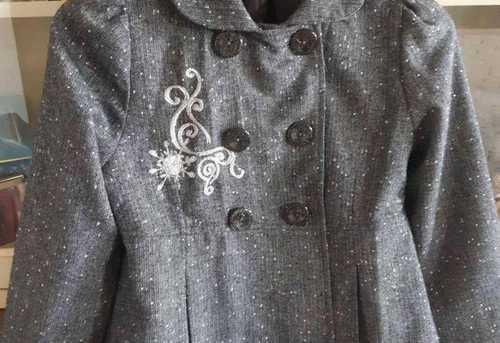 Пиджак серый на девочку