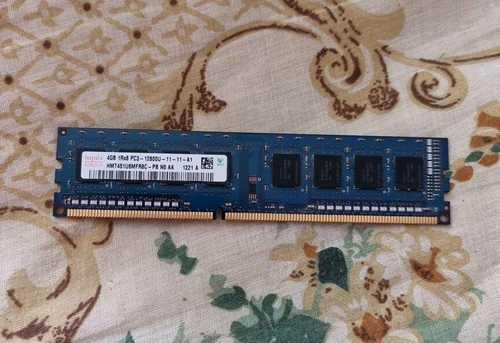 Оперативная память Hynix DDR3 PC3-12800 4GB