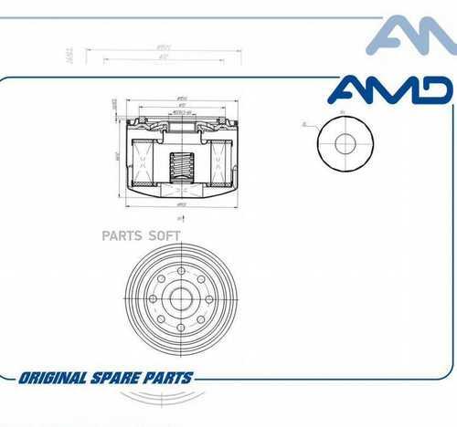 Фильтр масляный changan CS55, 1,5, 143 л.с., 2017, CA amdfl551,amdfl551,AMD