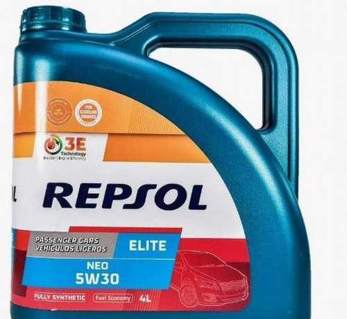Моторное масло repsol elite NEO 5W-30, 4 Л