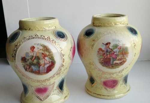 Старинные антикварные вазы, Англия для Австрии,19в