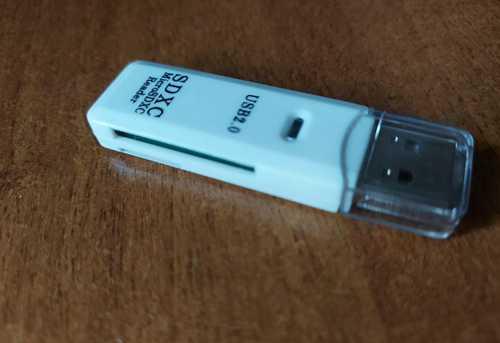 USB Картридер SD, micro SD