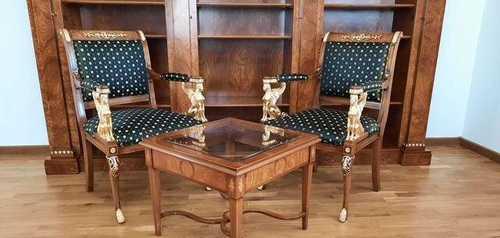 Стулья кресла, стол чайный Francesco Molon