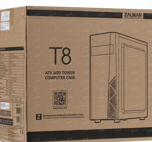 Корпус zalman T8 T8 черный