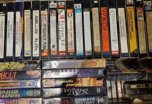 Видеокассеты vhs разные