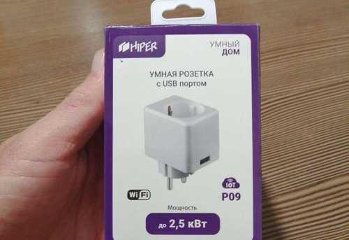 Умная розетка Wi-Fi с USB