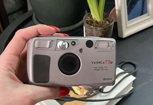 Пленочный фотоаппарат yashica T5D