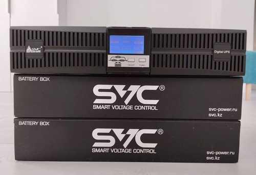 Ибп SVC (RT-1KL-LCD)
