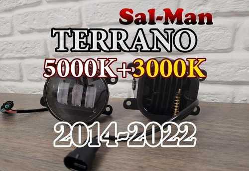 Противотуманные фары Nissan Terrano 2014-2022