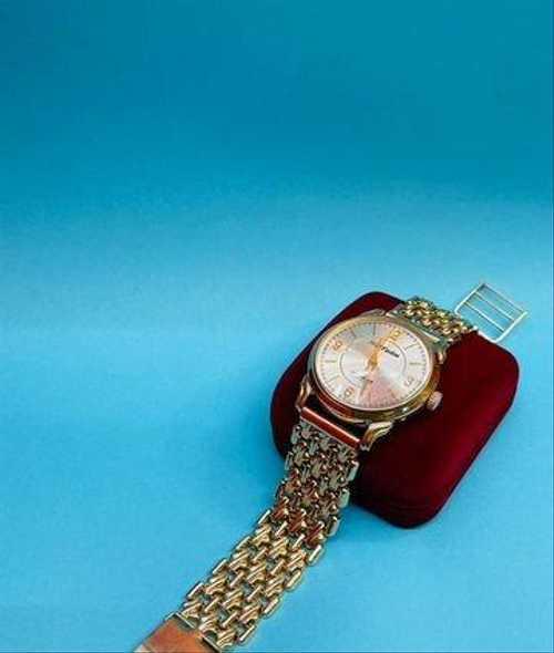 Наручные золотые часы Мактайм (яс 19560)