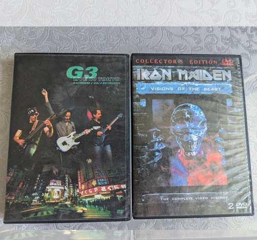 Iron Maiden, Motley Crue, G3 (DVD