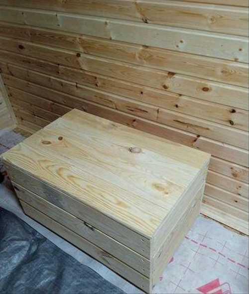 Сундук деревянный/ящик для хранения