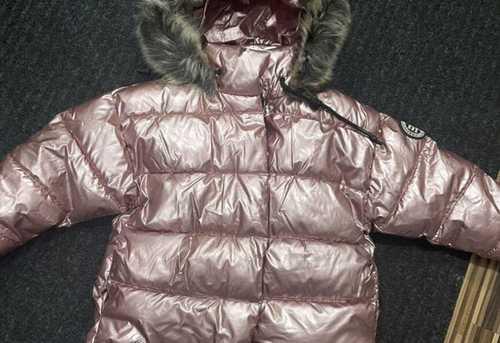 Куртка зимняя для девочки 116 см