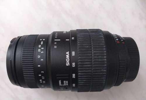 Объектив Sigma 70-300mm для Nikon