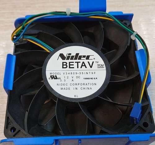 Вентилятор Nidec V34809-35INT9F 12V DC 3.3A 120X38