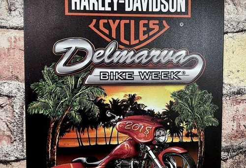 Декор на стену Harley Davidson Cruzin The Coast