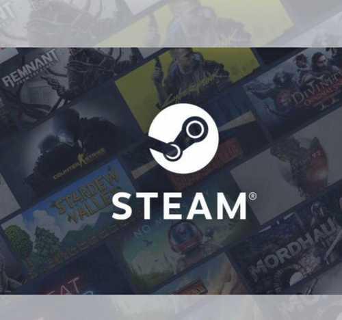 Покупка игр в Steam, пополнение баланса