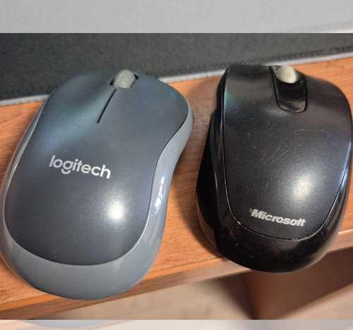 Беспроводные мыши Logitech и Microsoft