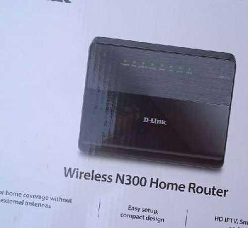 Wifi роутер D-link Wireless N300