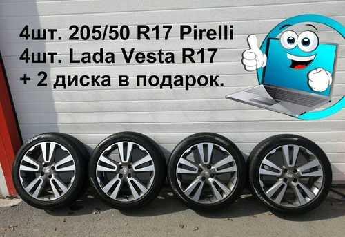 Колеса Vesta Cross R17 + Pirelli Cinturato + 2 Дис