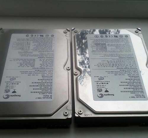 Жёсткие диски HDD 3.5, IDE, 60 и 80 Gb