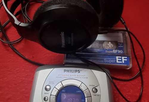 Кассетный плеер philips