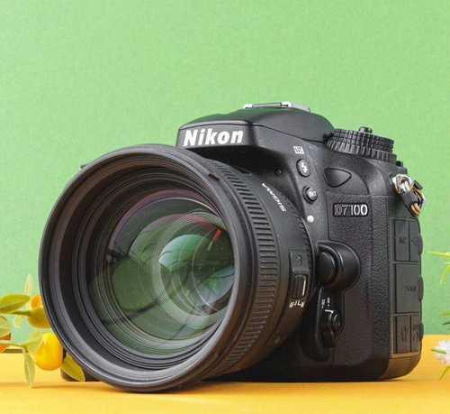Фотоаппарат Nikon D7100 kit Sigma 50mm f1.4 HSM