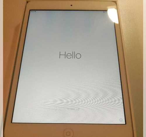 iPad mini 1 16gb silver