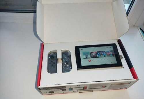 Nintendo switch, коробка, документы