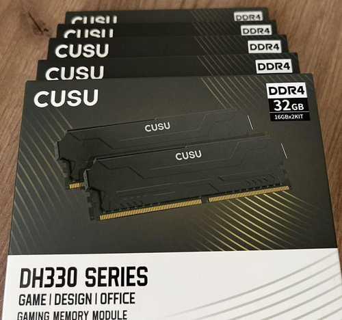 Оперативная память Cusu DDR4 32Gb 16x2 XMP 3200мгц