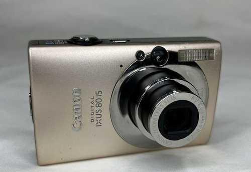 Canon ixus 80 is