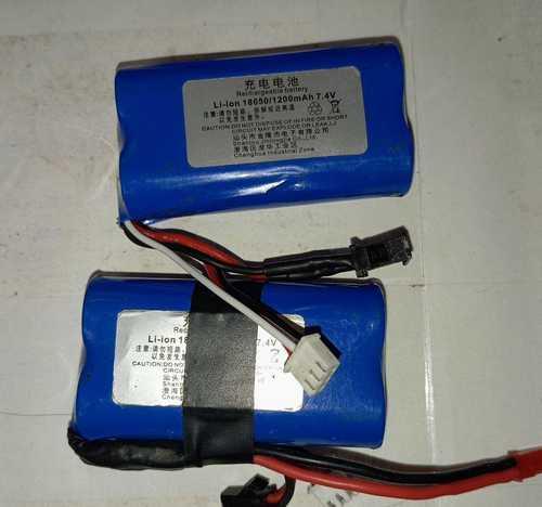 Аккумулятор Li-ion 7.4v. 1 200mAh