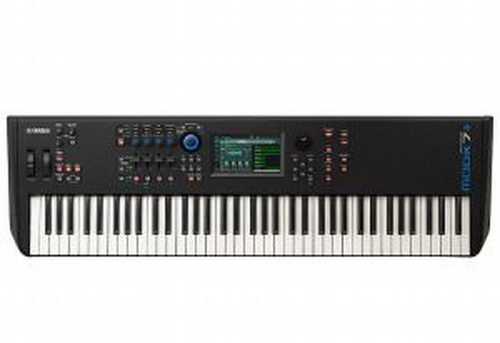 Yamaha modx7+ 76-клавишная полувзвешенная синтезат