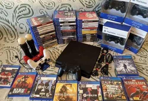 PS4 Playstation 4 sony PS4 PRO + игры fifa24 NHL24