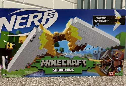 Бластер nerf Hasbro Minecraft Sabrewing F4733EU4