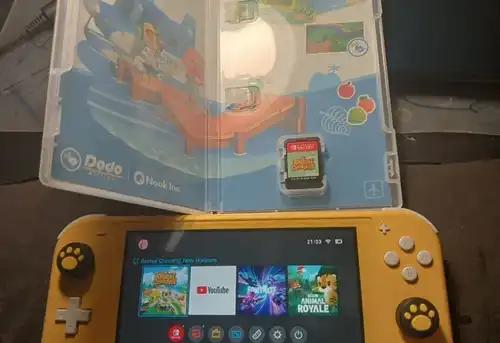 Nintendo switch lite с играми