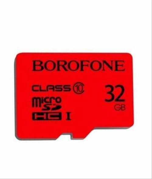 Карта памяти Borofone MicroSD 32GB Class 10