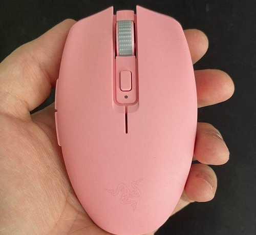 Беспроводная мышь Razer Orochi V2 розовая