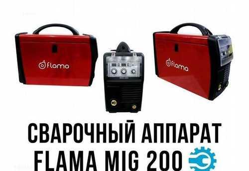 Сварочный полуавтомат инвертор Flama MIG 200