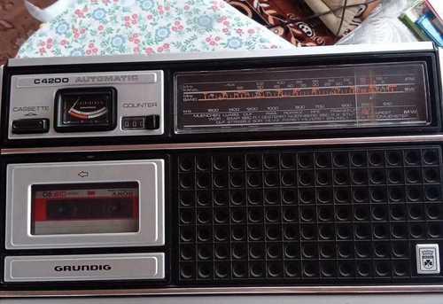 Магнитола Grundig c4200 automatic ретро