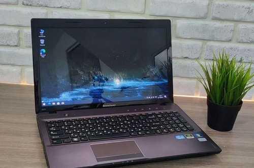 Цельнометаллический игровой Lenovo I5-2430M+GT540