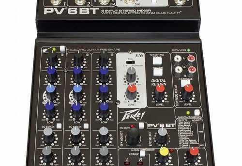 Микшерный пульт Peavey PV 6 BT