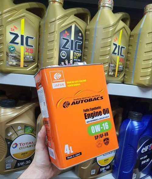 Autobacs engine OIL 0W-16 4л SP/GF-6B