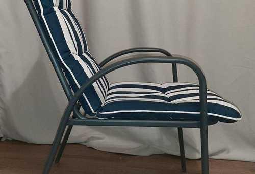 Кресло (стул) металлическое уличное мягкое