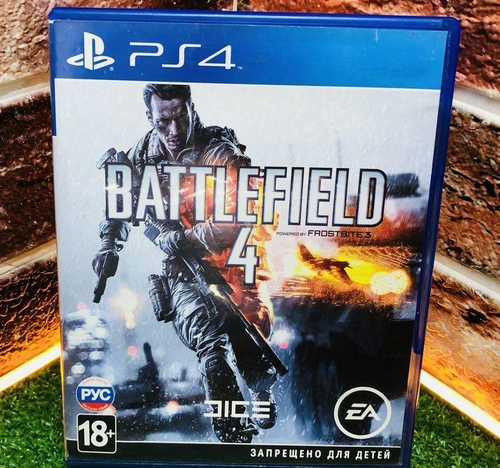 Диски на ps4 battlefield 4